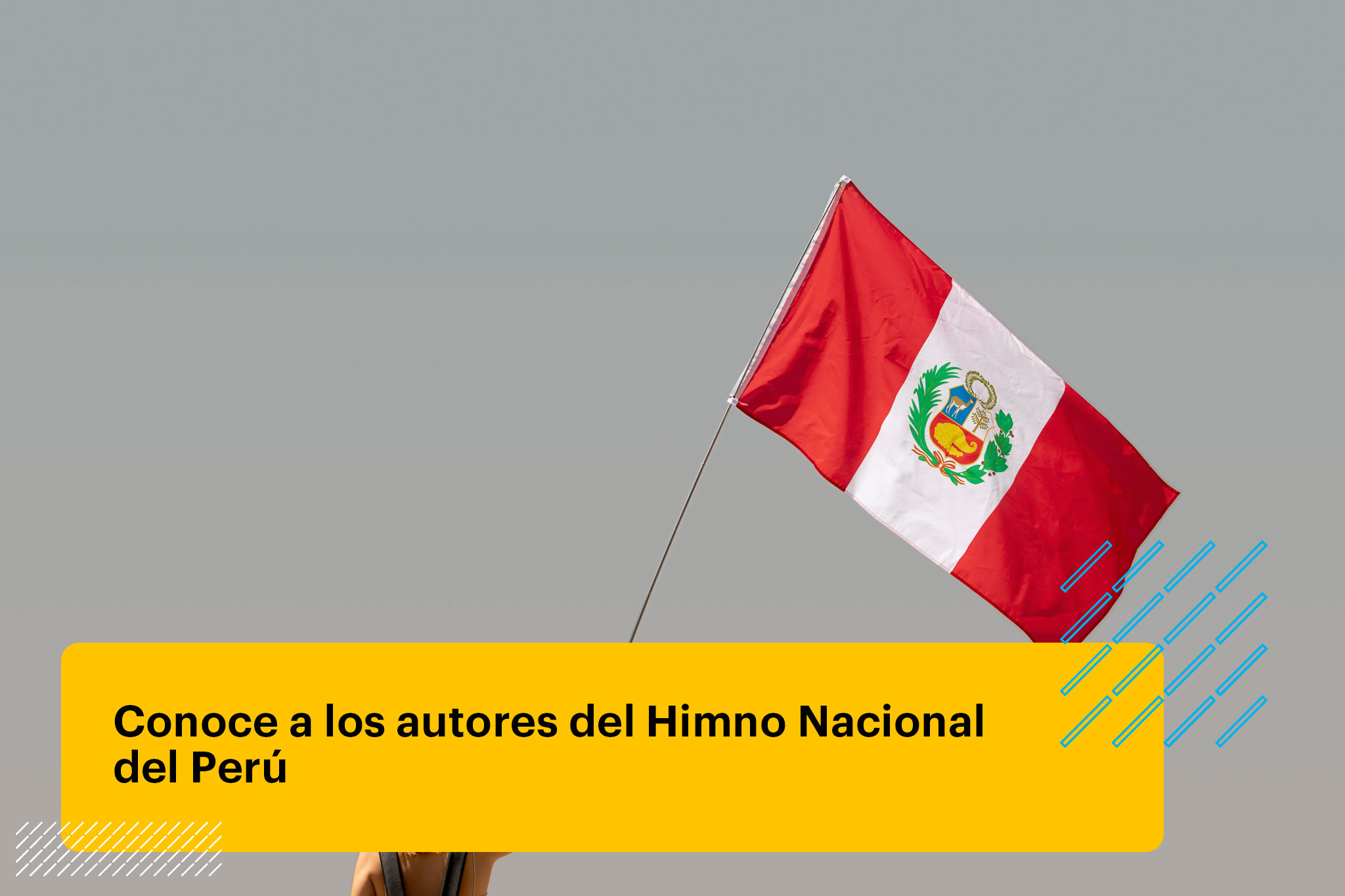 ¿Quién compuso el himno nacional del Perú?