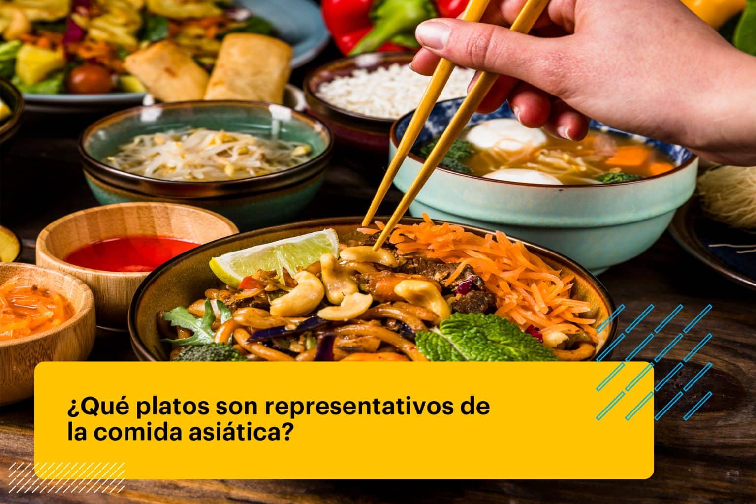 Comida asiática: qué es, características y platos típicos
