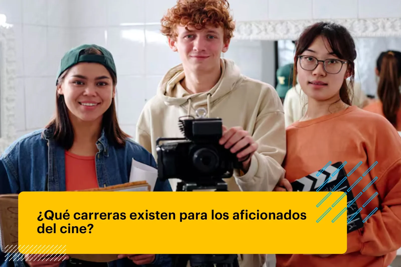 ¿Qué carrera puedo estudiar si me gusta el cine?